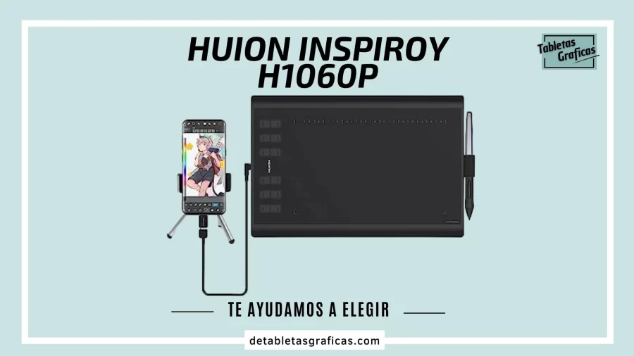 Descubre las increíbles funciones de la Huion Inspiroy H1060P